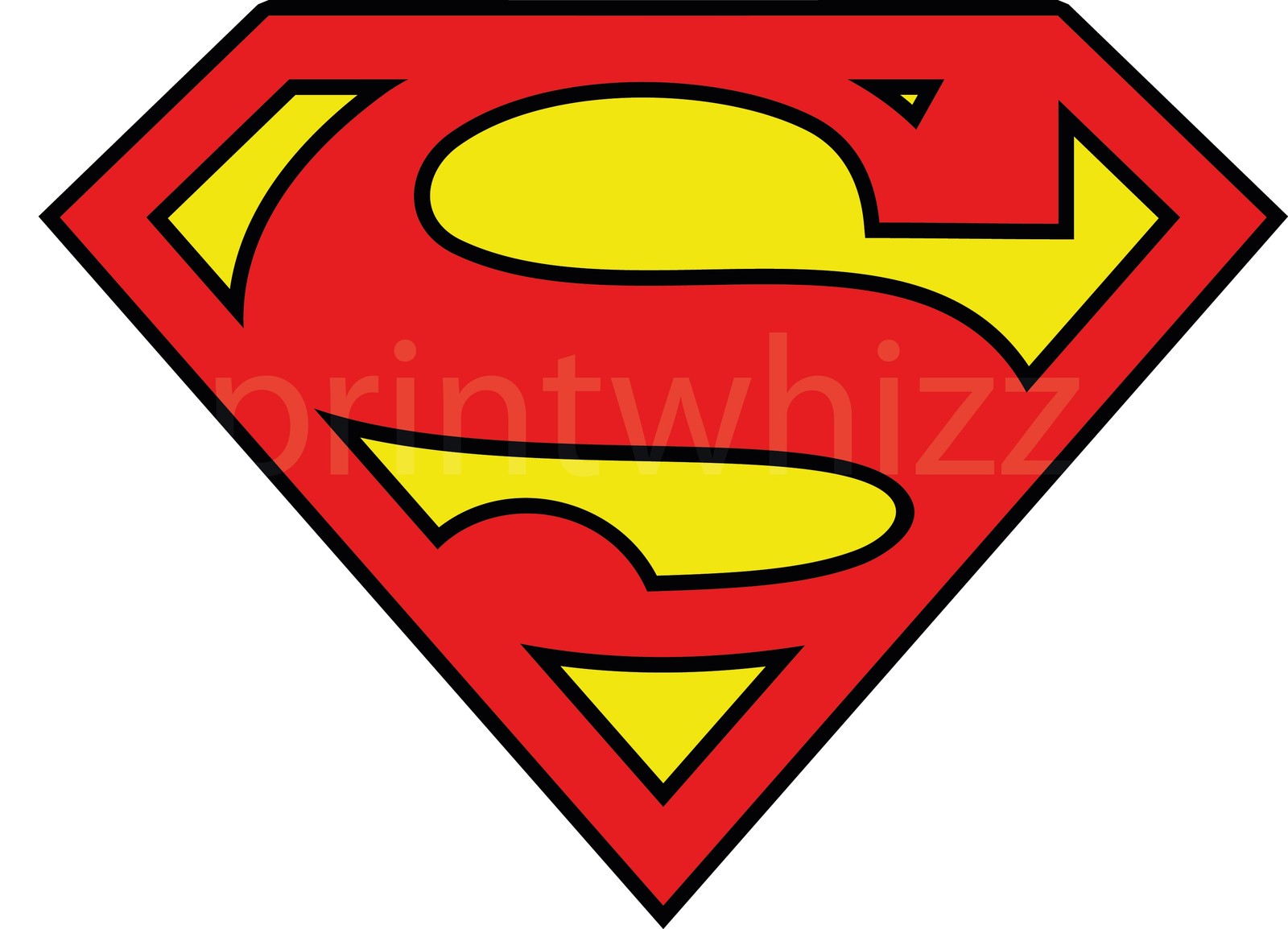 3 x Superman Logo Crest Vinyl Sticker 80x60mm Car Laptop Superhero ...