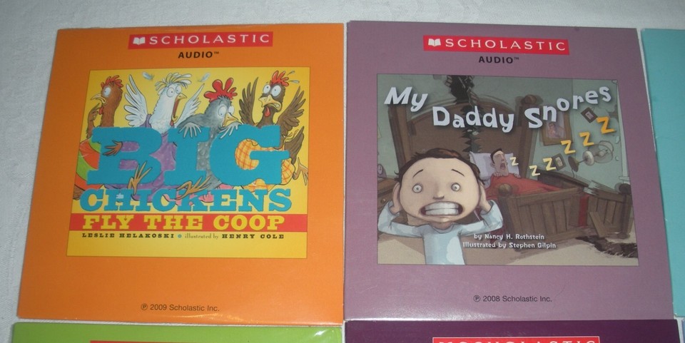 Lot x6 Scholastic Audio Books on CD ~ 1 NEW, 5 Very Good | eBay