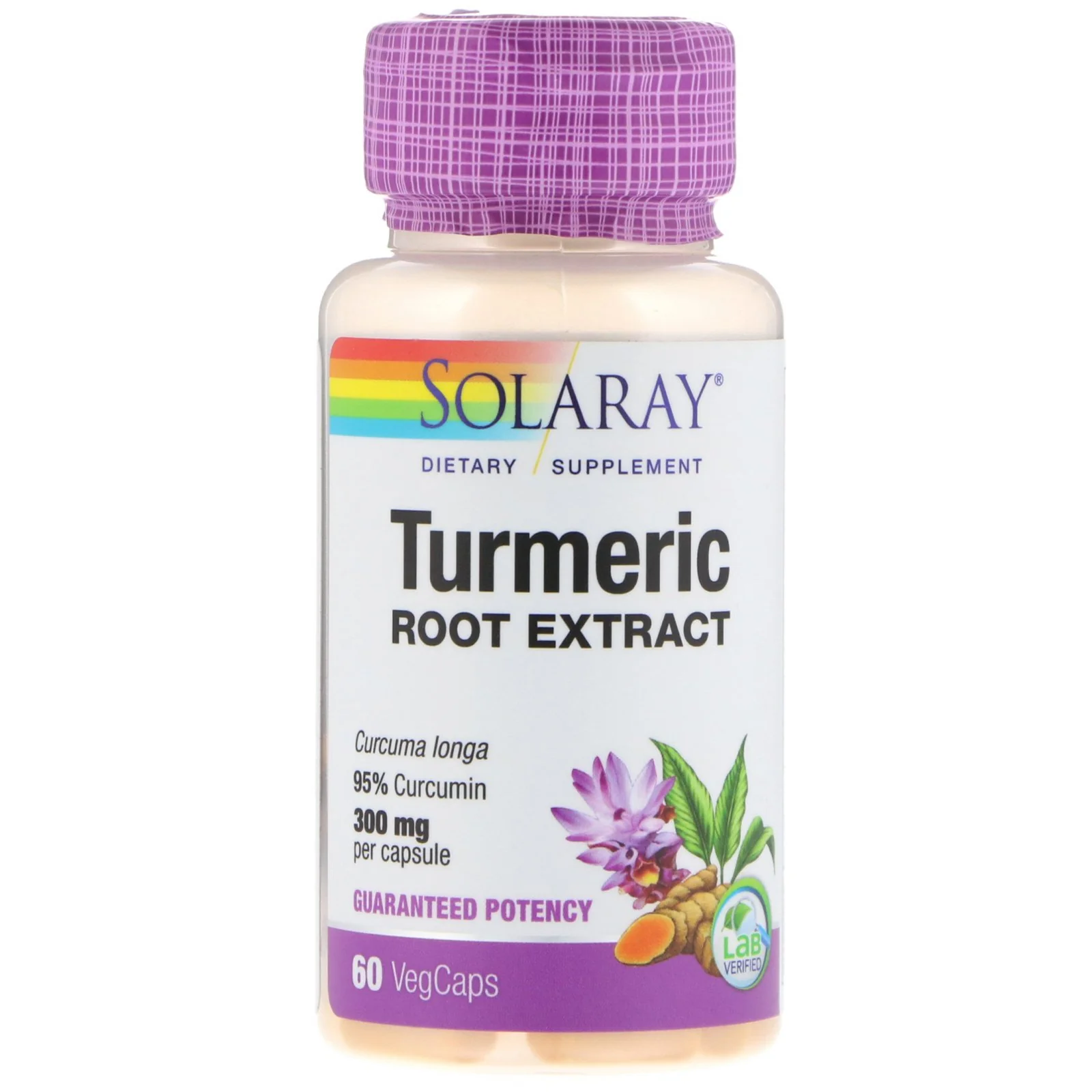 Solaray, Turmeric Root Extract, 300 mg, 60 VegCaps | eBay