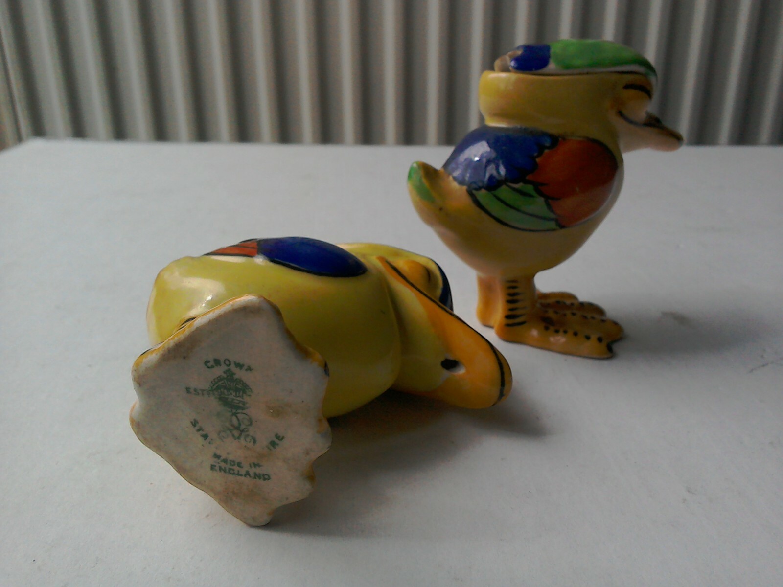 Vintage - Crown Staffordshire Cruet - Winking Bird - 1930's - Art Deco ...