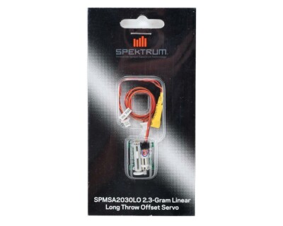 Spektrum RC 2.3 Gram Linear Long Throw Offset Servo SPMSA2030LO : UMX ...