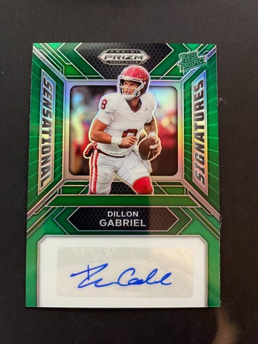 2024 Prizm Draft Rated Prospect Sensational Signatures Green Auto ...