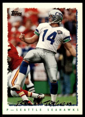 1995 Topps #112 Rick Tuten Seattle Seahawks | eBay