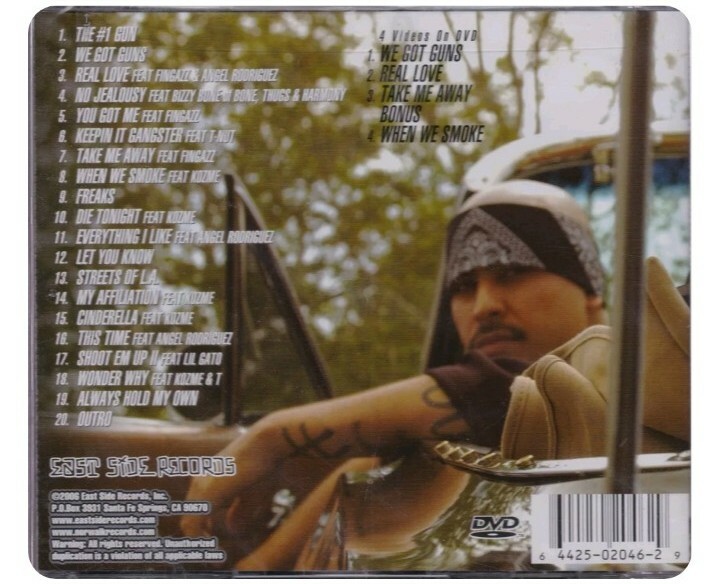Lil Cuete The 1# Gun CD+DVD New chicano rap | eBay
