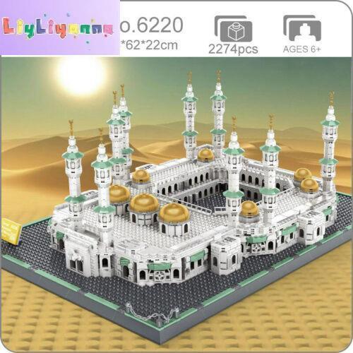 2023 NEW 2274Pcs Model Set Great Mosque Mecca Saudi Arabia Building ...