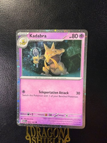 Kadabra Pokemon 064/165 Holo Promo Cosmos Near Mint | eBay