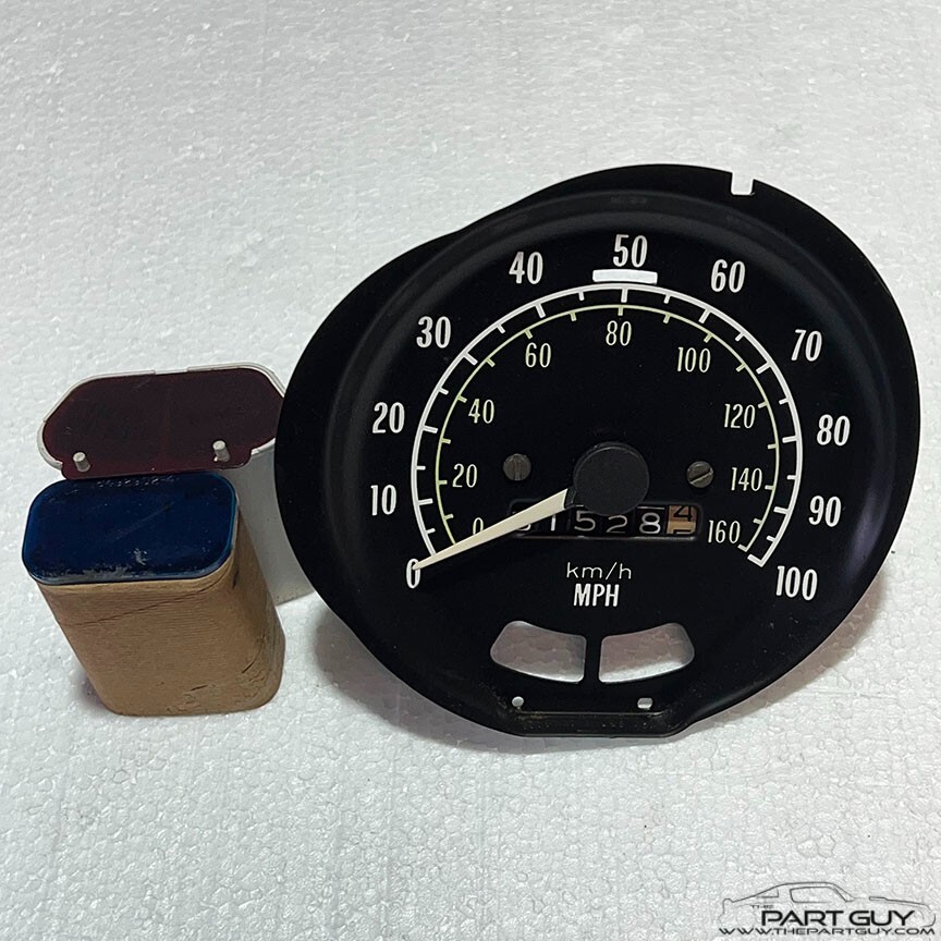 TESTED 73-79 Trans Am 100 MPH Speedometer Yellow-Green Firebird Speedo ...