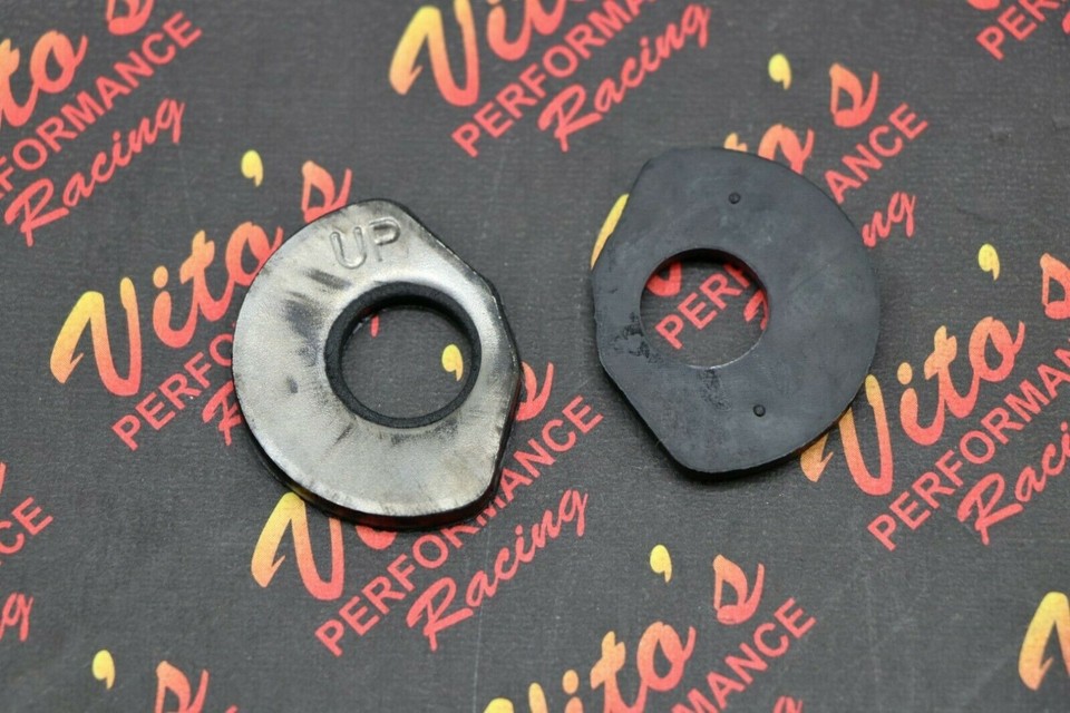 2 x spacer DAMPER Banshee crankcase engine motor mounts cushions case ...