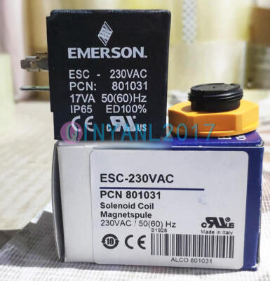 1PC New Emerson ESC 230V PCN 801031 Solenoid Valve Coil | eBay