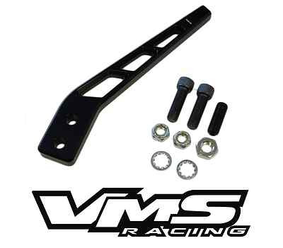 VMS BILLET ALUMINUM BENT 8" BLACK SHIFTER HANDLE ARM LEVER TREMEC T5 ...