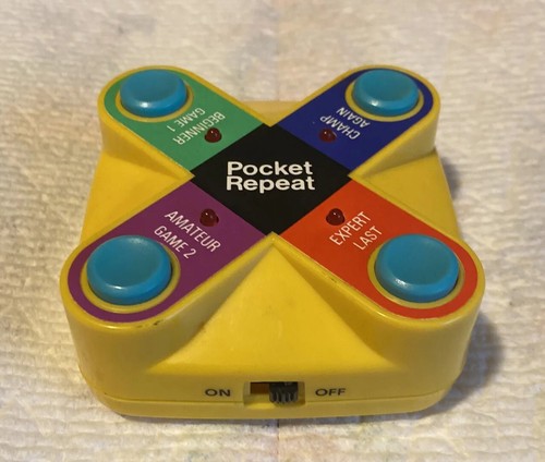 Vintage Handheld Electronic Radio Shack's Pocket Repeat Game Tested | eBay