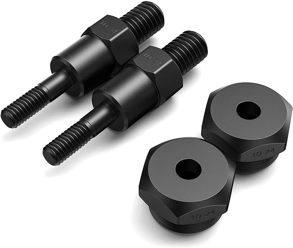 Nut Rivet Tool Accessories Rivet Nut Mandrel & Nose Piece 10-24 2-Pack ...