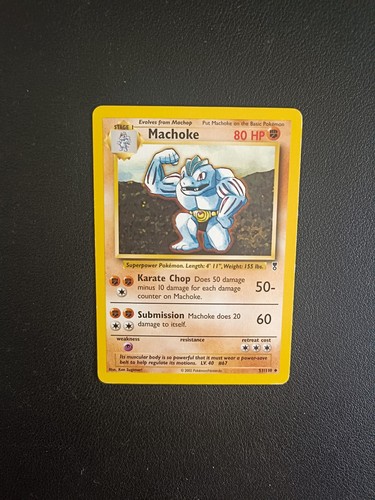 Machoke 2002 Legendary Pokémon Card 51/110 | eBay