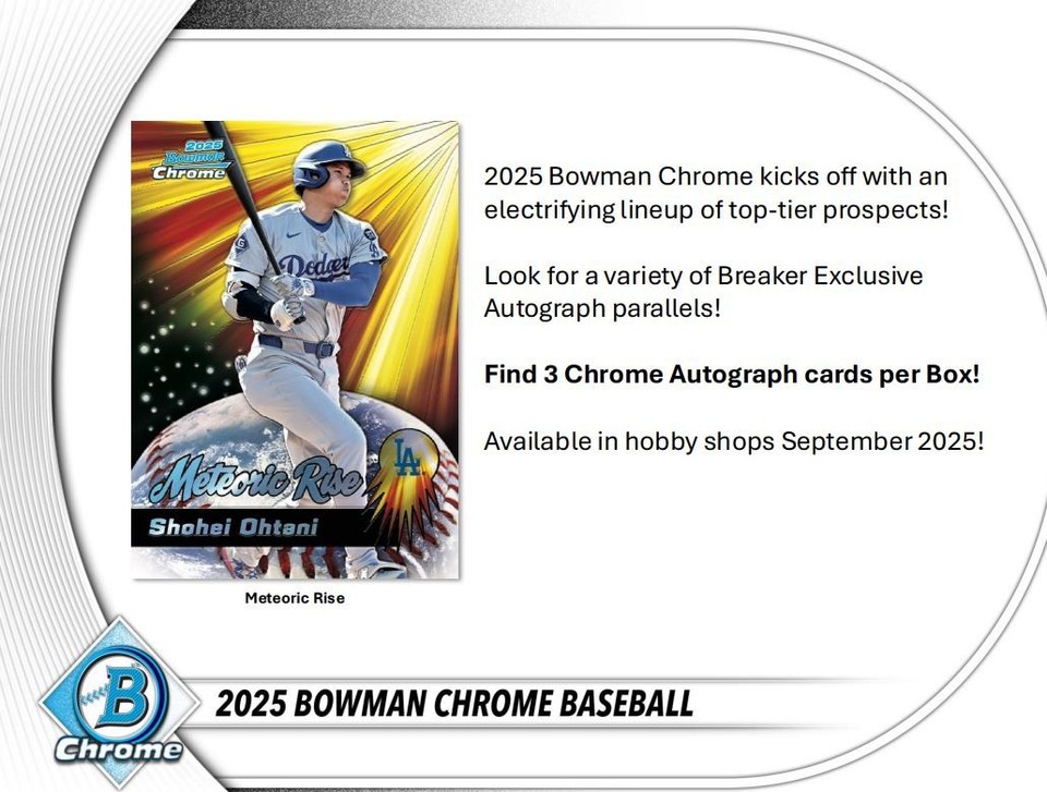 Ching-Hsien Ko - 2025 Bowman Chrome Baseball Delight 1X Case Player ...