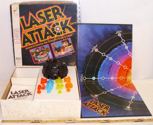 LASER ATTACK GAME 1978 MILTON BRADLEY BOXED | eBay