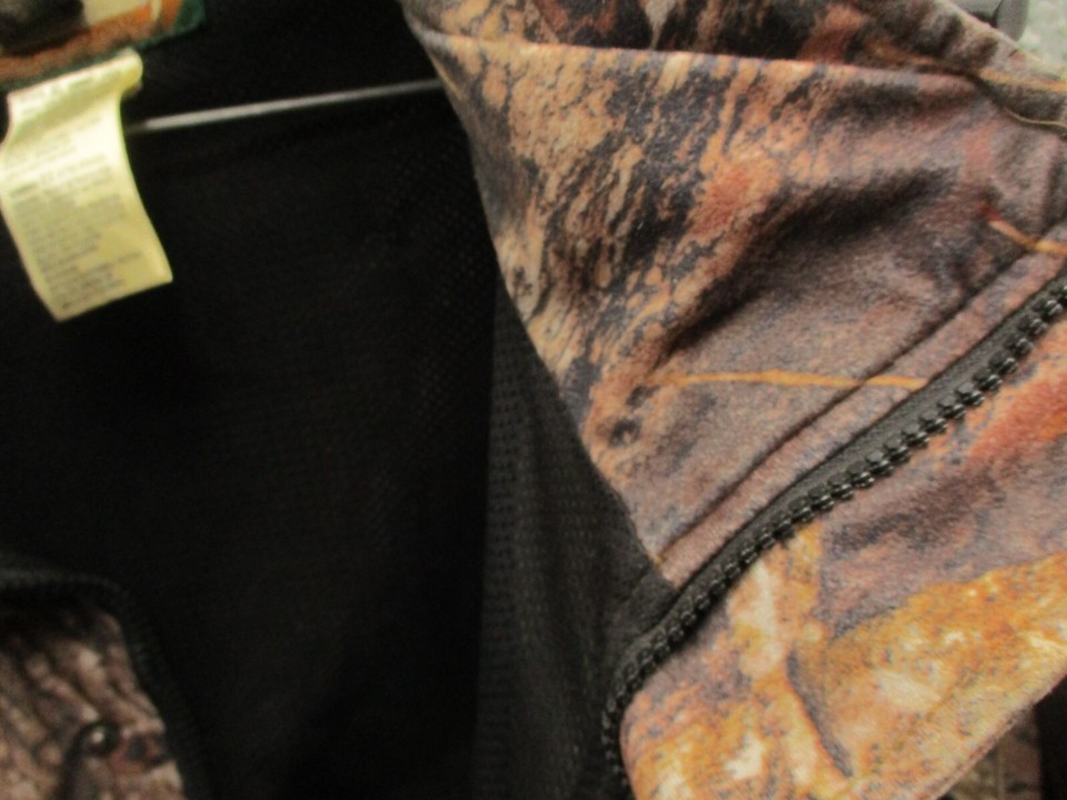 Remington Jacket Coat Zip Fleece Camo Green Brown Hunting Men's Size XL ...
