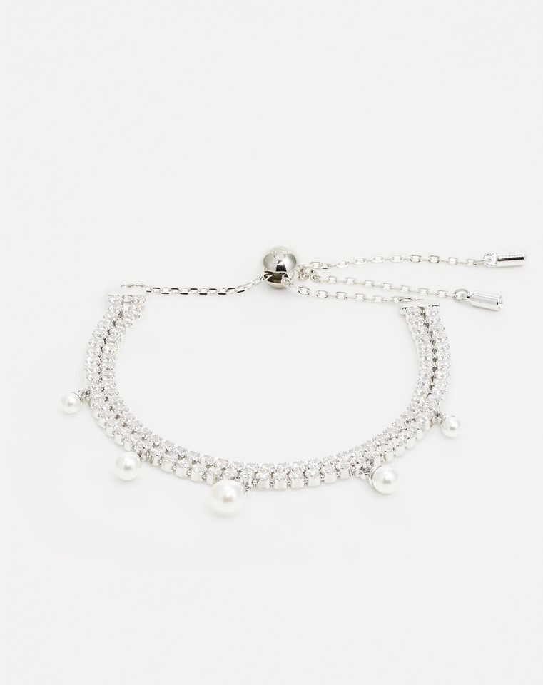 New in Gift Box 5720870 Ariana Grande x Swarovski Crystal Pearl Tennis ...