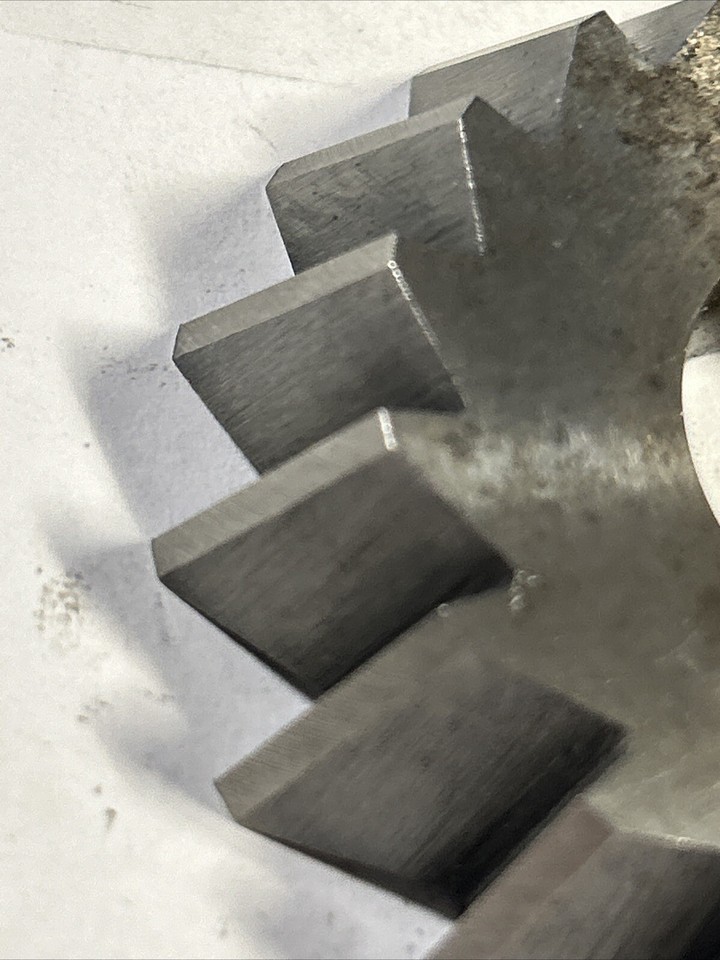 Single Angle Milling Cutter 2-3/4 X 1/2 X 1” Bore 60° Brown And Sharpe ...