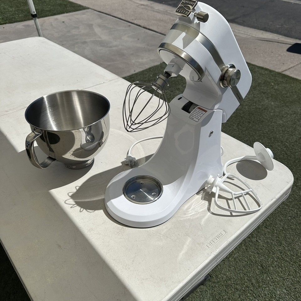 KENMORE ELITE 400W Stand Mixer Set with Bowls And Attachments TESTED ...