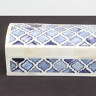 Home Décor Blue Bone Inlay Box | eBay