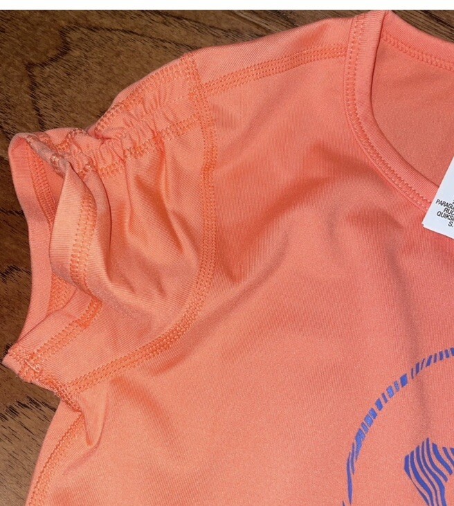 NWT Roxy Girl Short Sleeve Rash Guard Girls size Large(12) | eBay