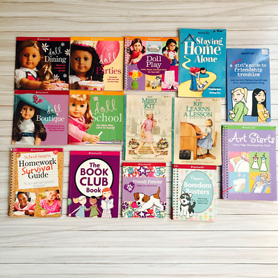 American Girl Library 14 book lot The Book Club Book Homework Survival ...