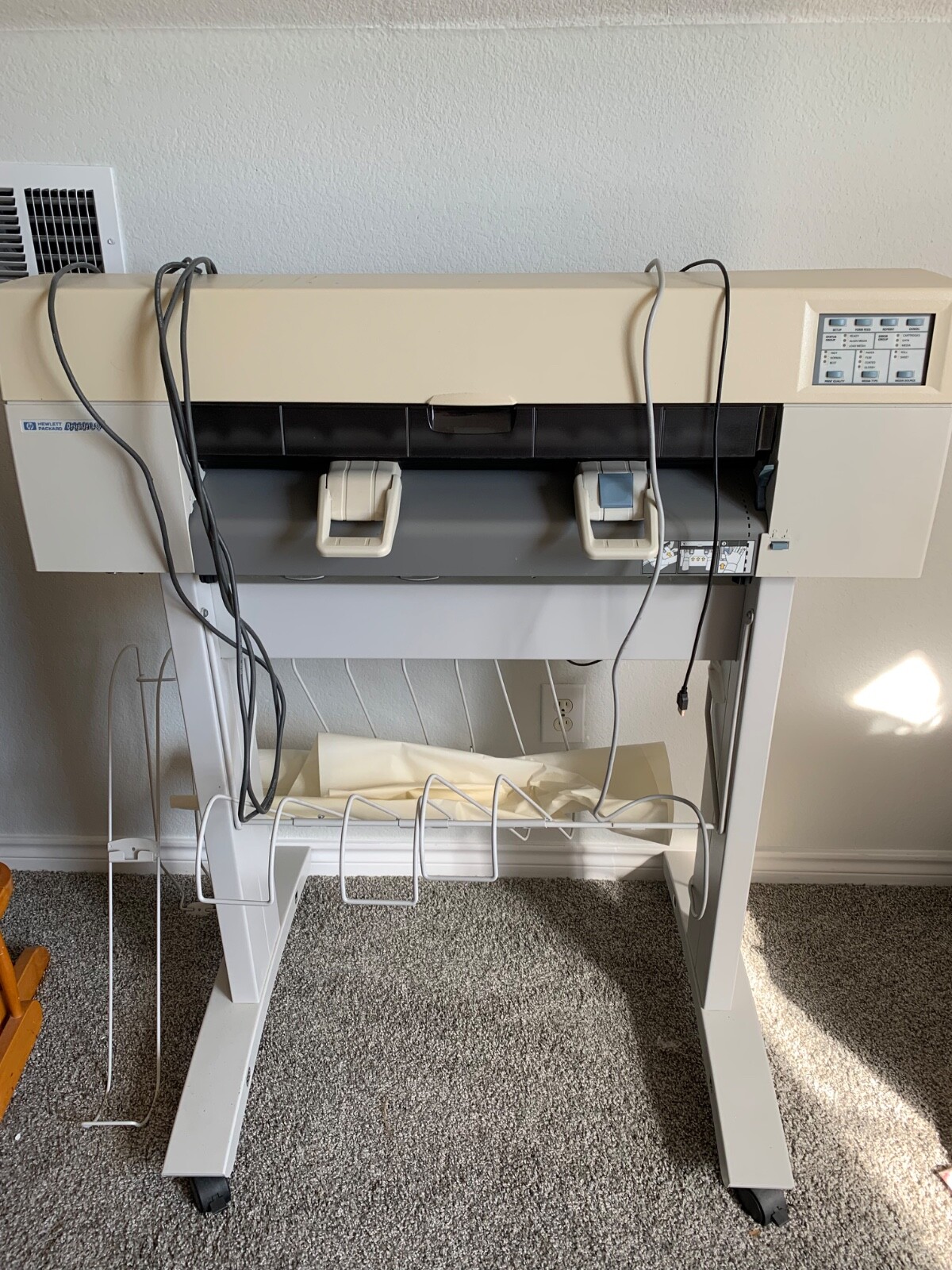 HP DesignJet 430 36" Large Format Plotter Printer C4713A, Color Upgrade ...