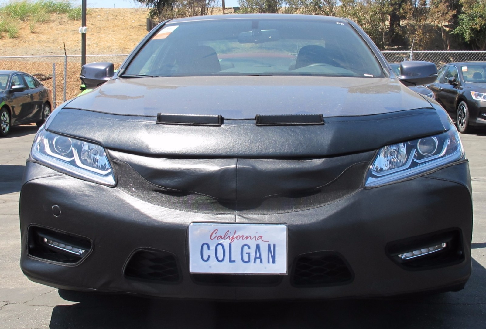 Colgan Front End Mask Bra 2pc. Fits Honda Accord 4DR EX,EXL,LX Sport 16 ...