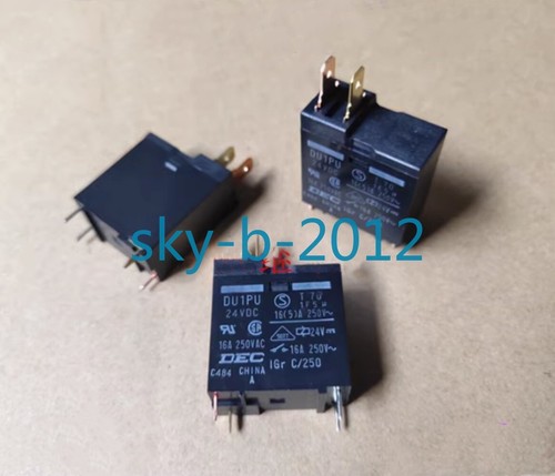 3 PCS NEW DU1PU 24VDC DEC relay 4-pin 16A set normally open | eBay
