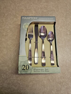 Hampton Flatware Set | eBay