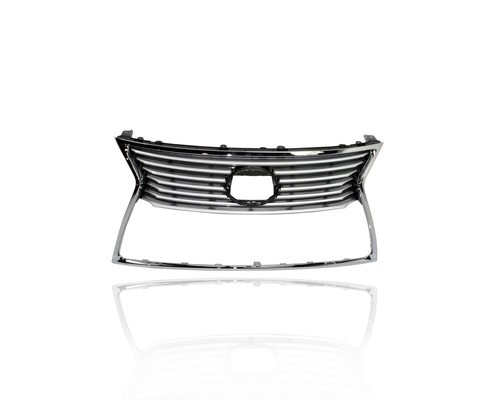 Grille for 13-17 LS460/600h Base Upper Chrome Frame Black Line Bar ...