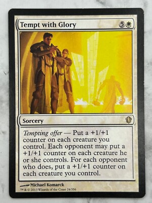 Tempt with Glory Commander 2013- MTG Magic the Gathering - NM | eBay
