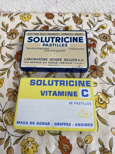 2 Anciennes Boîte Solutricine Pastilles Vide Deco Médicament | eBay