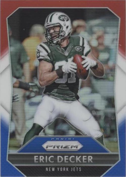 2015 Panini Prizm - Eric Decker #190 Red White & Blue Prizm for sale ...