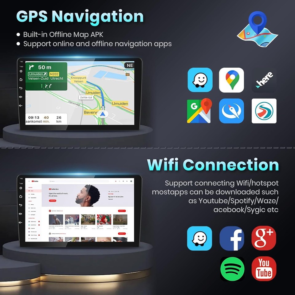 For 2013-2015 Scion FRS FR-S Subaru BRZ 2016 Android 13 Carplay Radio ...