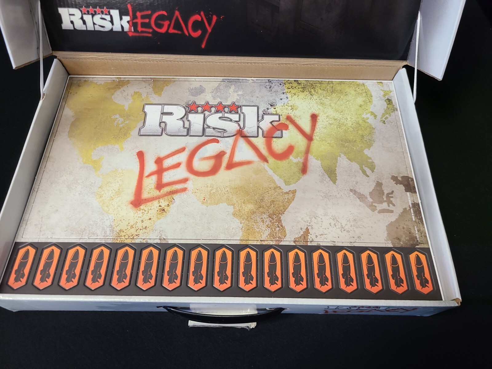 Hasbro HSBF3156 Risk Legacy Board Game New Open Box | eBay