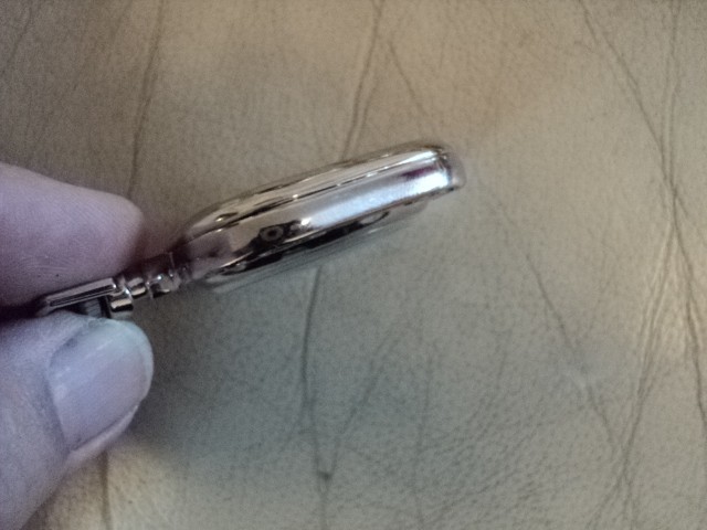 Men's Chrome Mechanical Skeleton Retro Open Face Square Pocket Watch ...