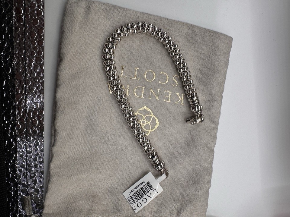 New LAGOS Signature Caviar Bold Caviar 7mm Rope Bracelet Sterling ...