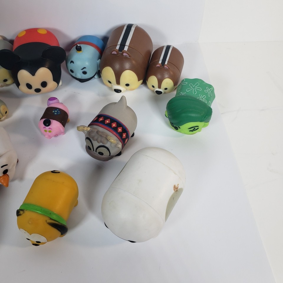Disney TSUM TSUM Lot Of 18 Vinyl Figures Large Medium Small | eBay