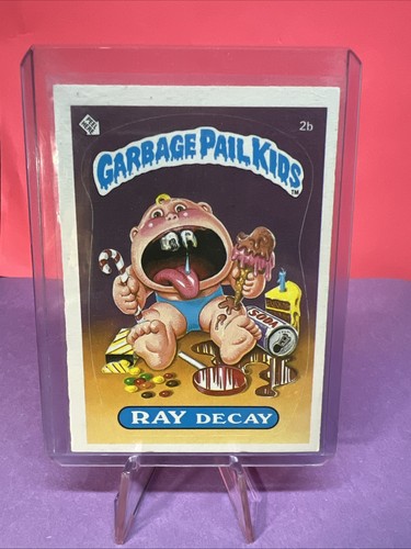 GPK Garbage Pail Kids Card Sticker 1985 Series 1 OS1 RAY Decay #2b | eBay