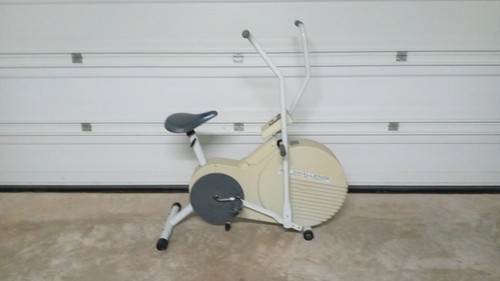Vintage Vitamaster Air Challenge Exercise Bike Dual Action Air Bike ...