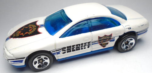 HOT WHEELS '93 WARNER DESERT PATROL SHERIFF WHITE 1:64 DIECAST 2 7/8 ...