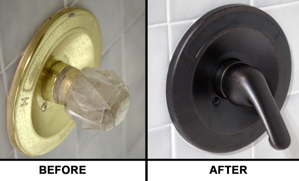 Delta RP54870 Chrome 600 Series Tub & Shower Renovation Kit 34449628341 ...