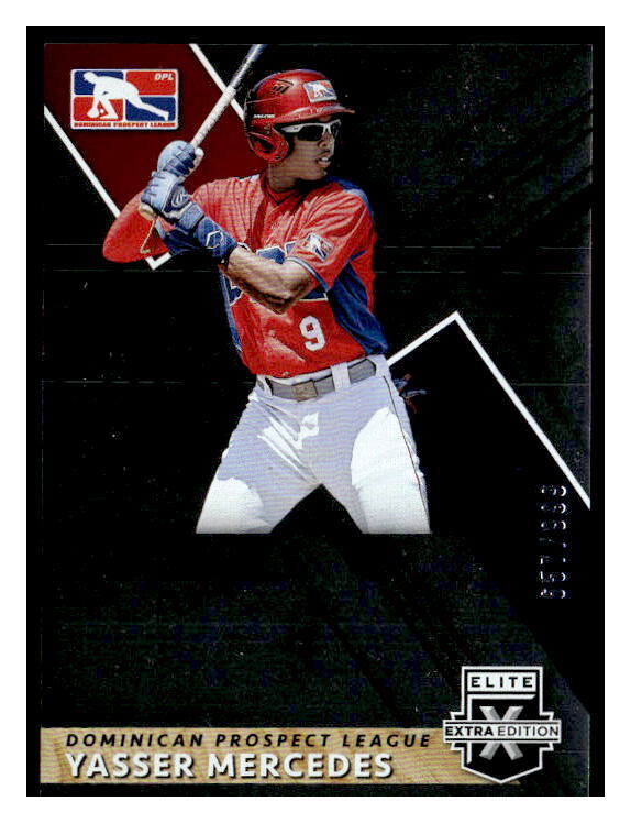 2019 Panini Elite Extra Edition #207 Yasser Mercedes #/999 | eBay