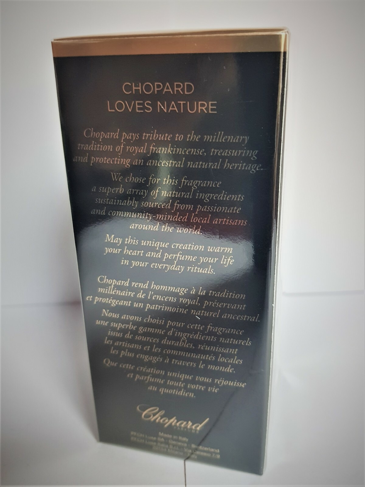 Chopard BLACK INCENSE MALAKI Unisex 80 ML, 2.7 fl.oz, EDP, New in Box ...