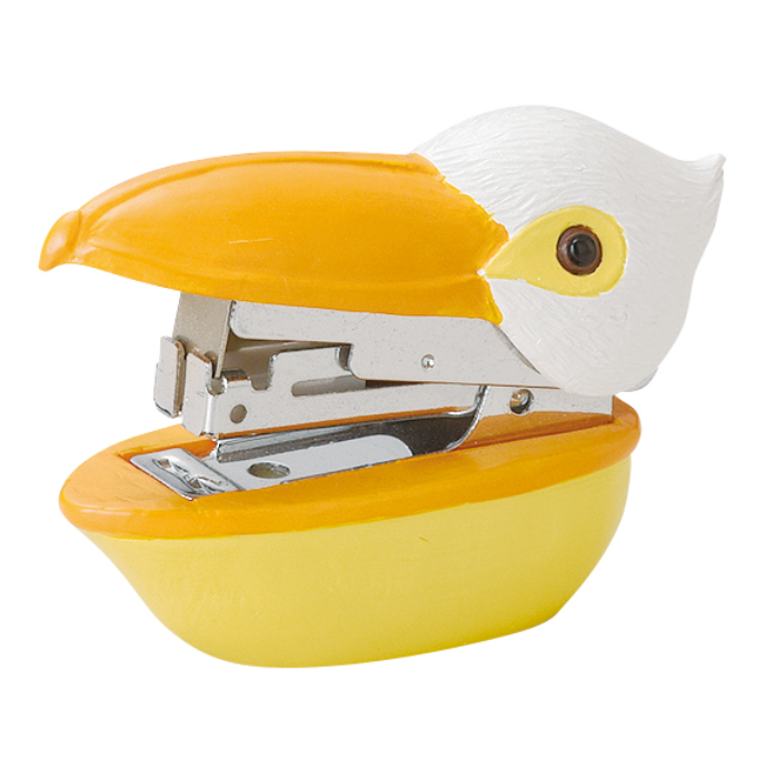 SETOCRAFT, Japan Bird Figurine Handy Stapler : Pelican & Shoebill ...