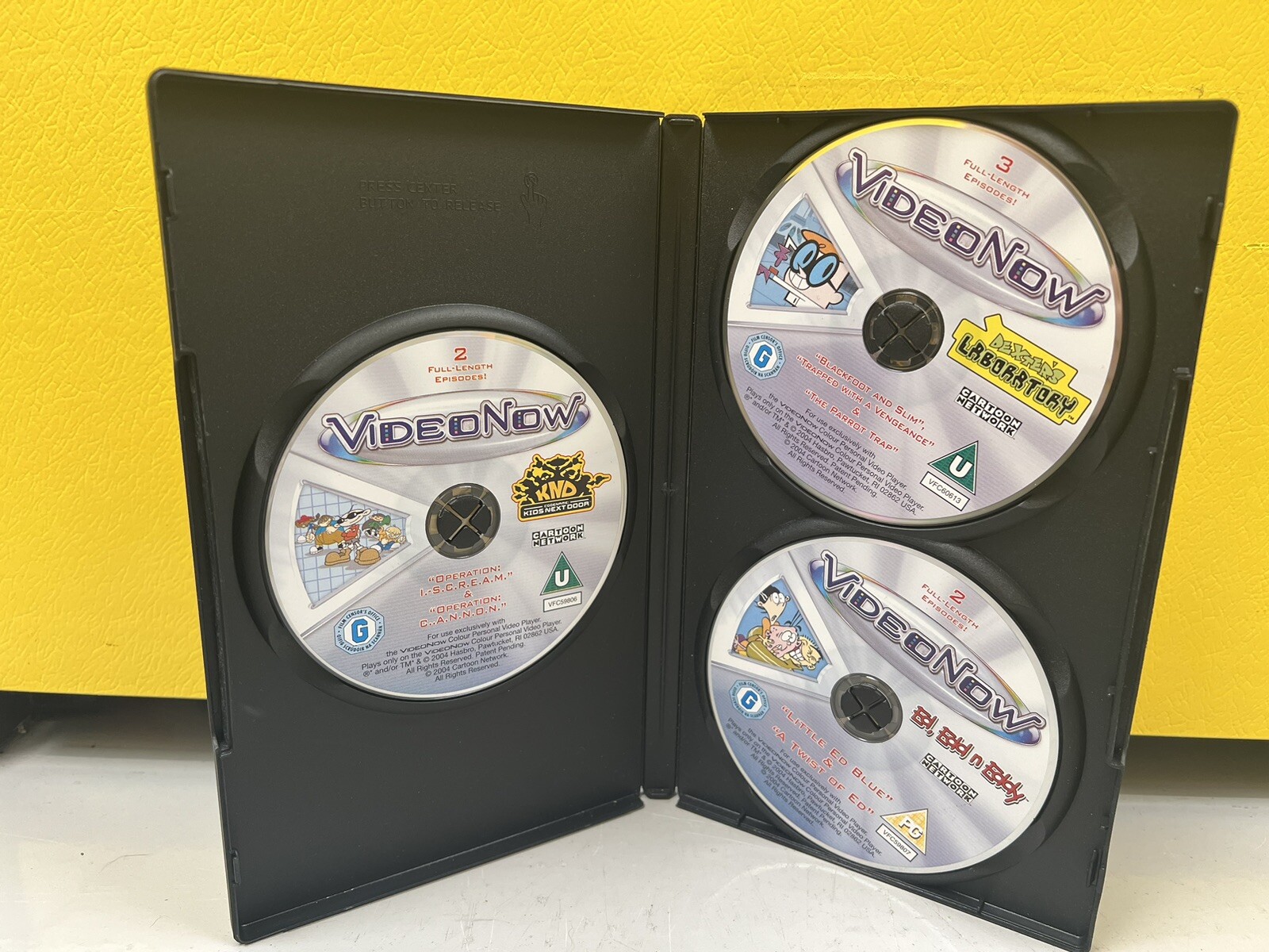 Nickelodeon+VideoNow+3+PVD+Disc+Pack.+Discs+in+MINT for sale online | eBay