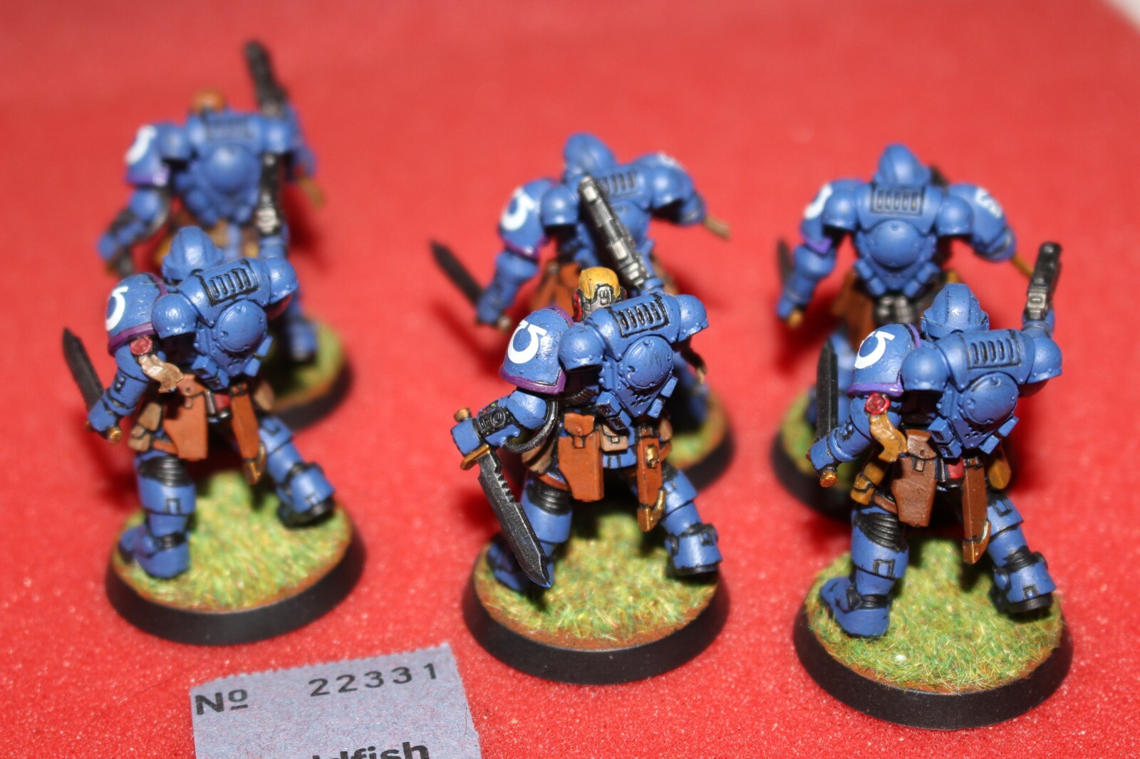 Games Workshop Warhammer 40k Ultramarines Primaris Reivers Well Painted ...