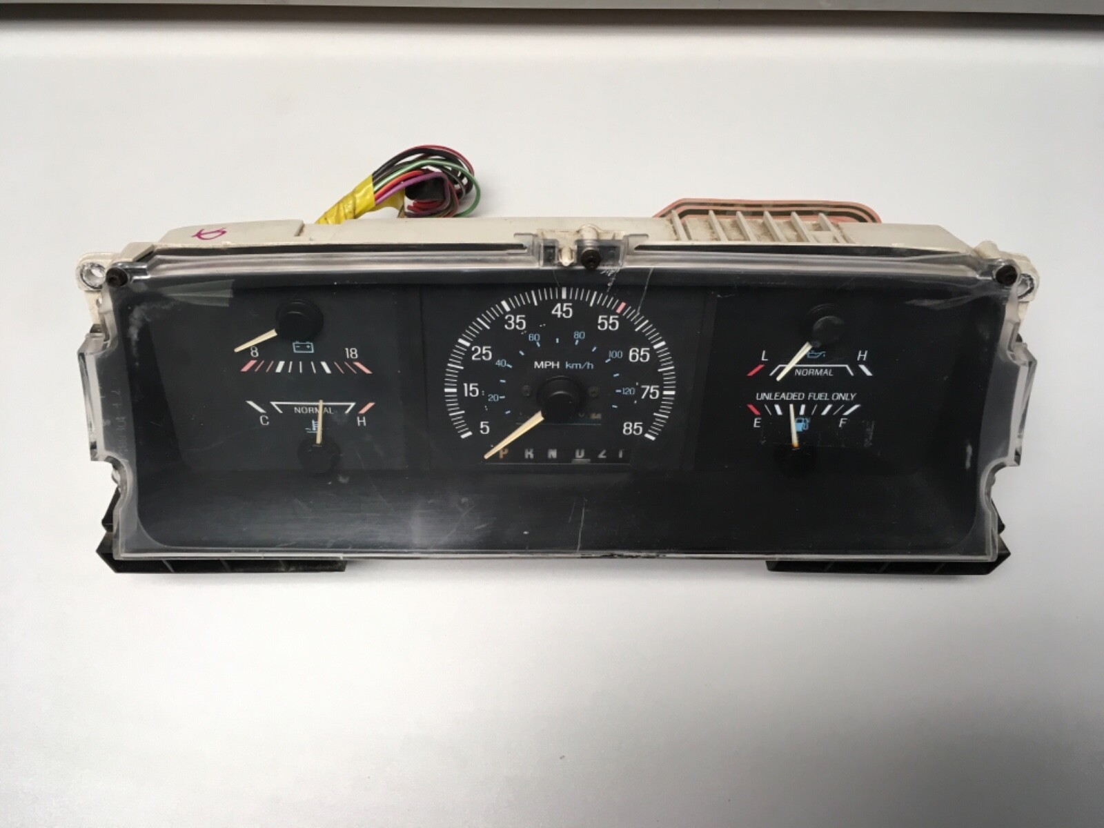 1987 Ford F-250 speedometer instrument cluster, gas | eBay