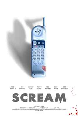 Scream Ghostface Horror Movie Poster Giclee Print Art 16x24 Mondo ...